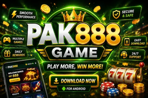 PAK888 Game Download Free New Earning Game app in 2026
